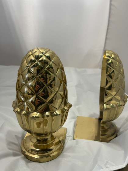 Vintage Brass Pinecone/ Pineapple Bookend |By the Case|