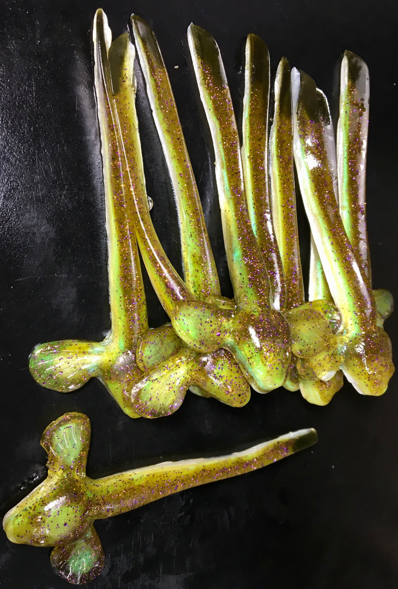 4" Drop Shot / Ned Rig GOBIE Color: Baby Bluegill 30 count pack (Pre ...