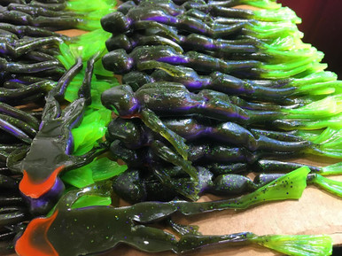 6" Smasher Frog Color: Krews Gill 12 count pack (Pre Order 2-3 Weeks ...