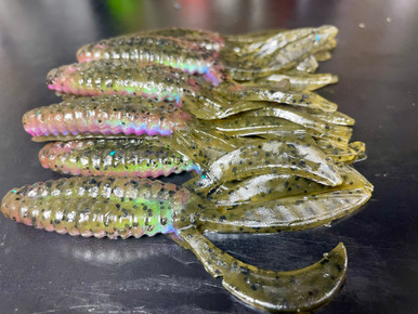 4 1/4 Sniper Craw Color: Sweet Green Pumpkn 30 count pack (Pre Order 2 ...