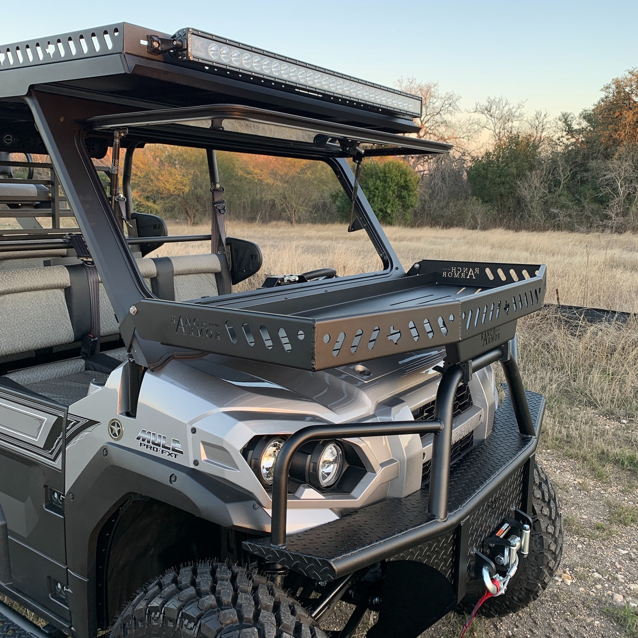 Kawasaki Mule Pro Fxfxt Front Bumper Replacement Grill Guard By Ranch