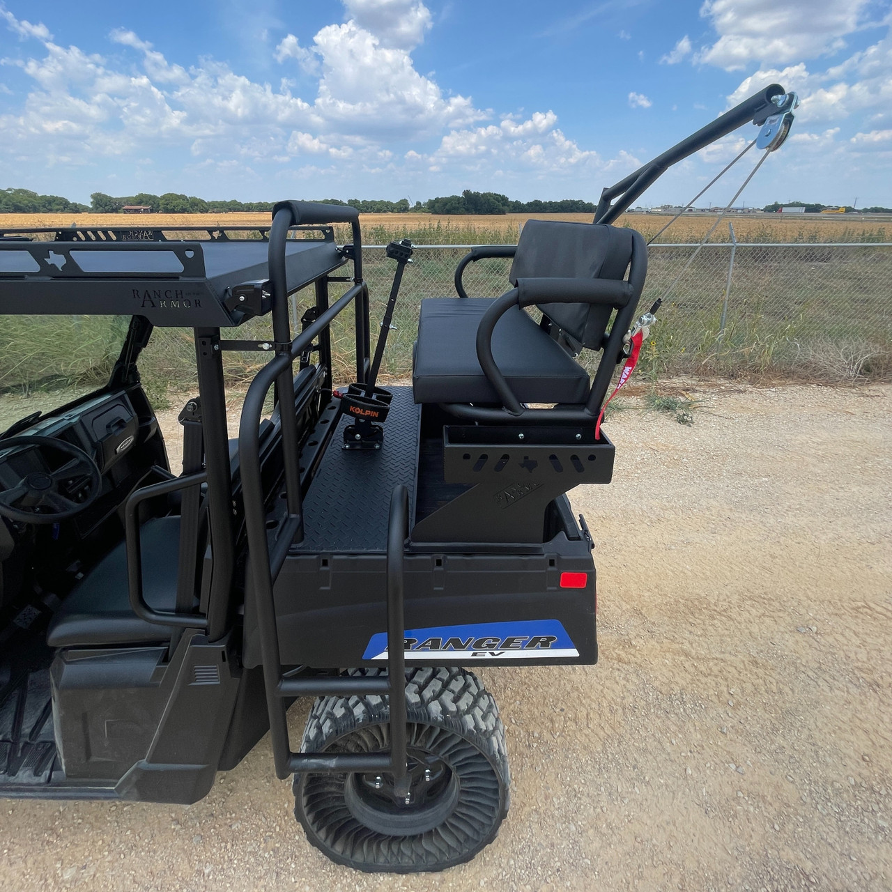 Quick Connect Mid Size Polaris Ranger Aluminum High Seat Ranch Armor Utv