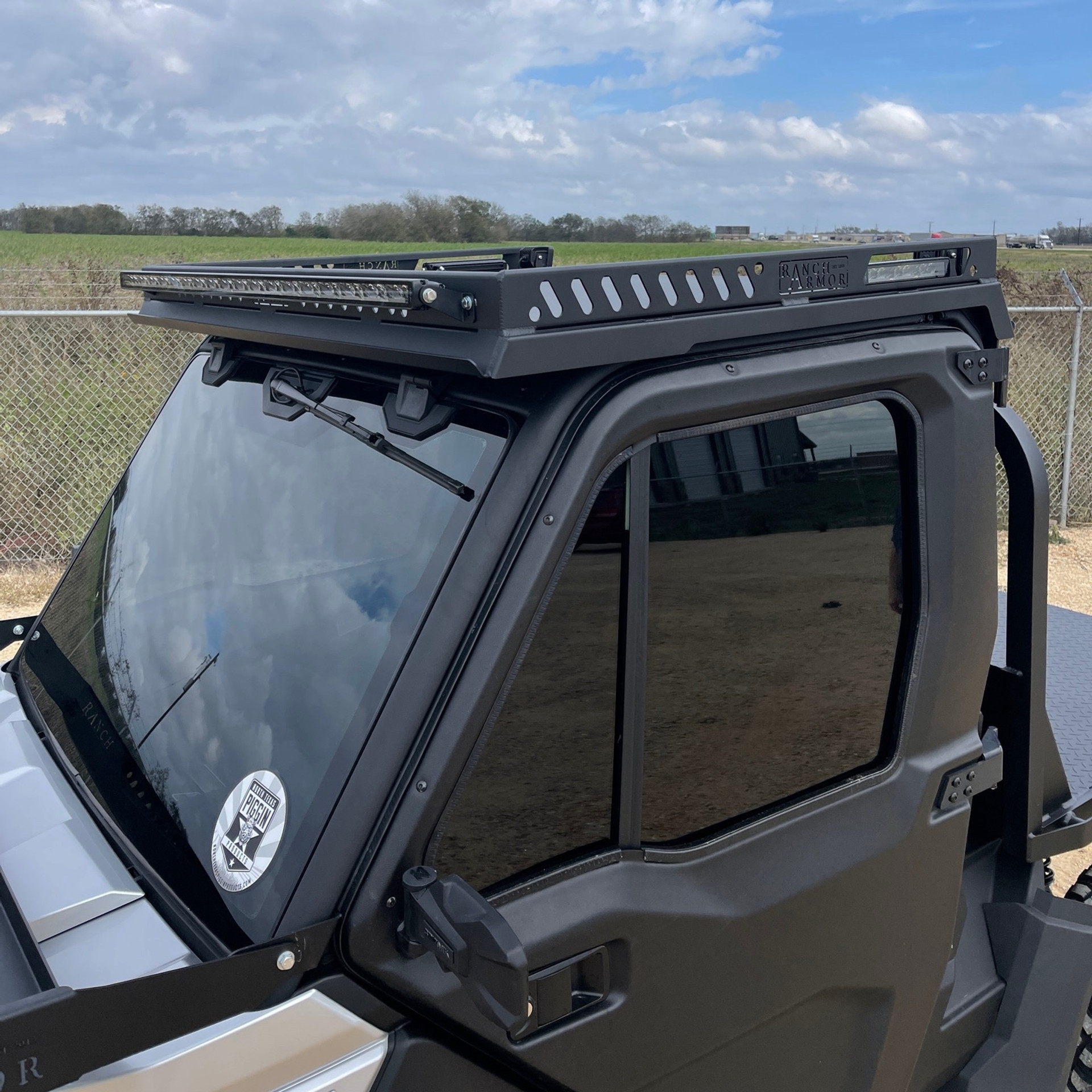 Can Am Defender Limited Metal Top Roof Rack By Ranch Armor