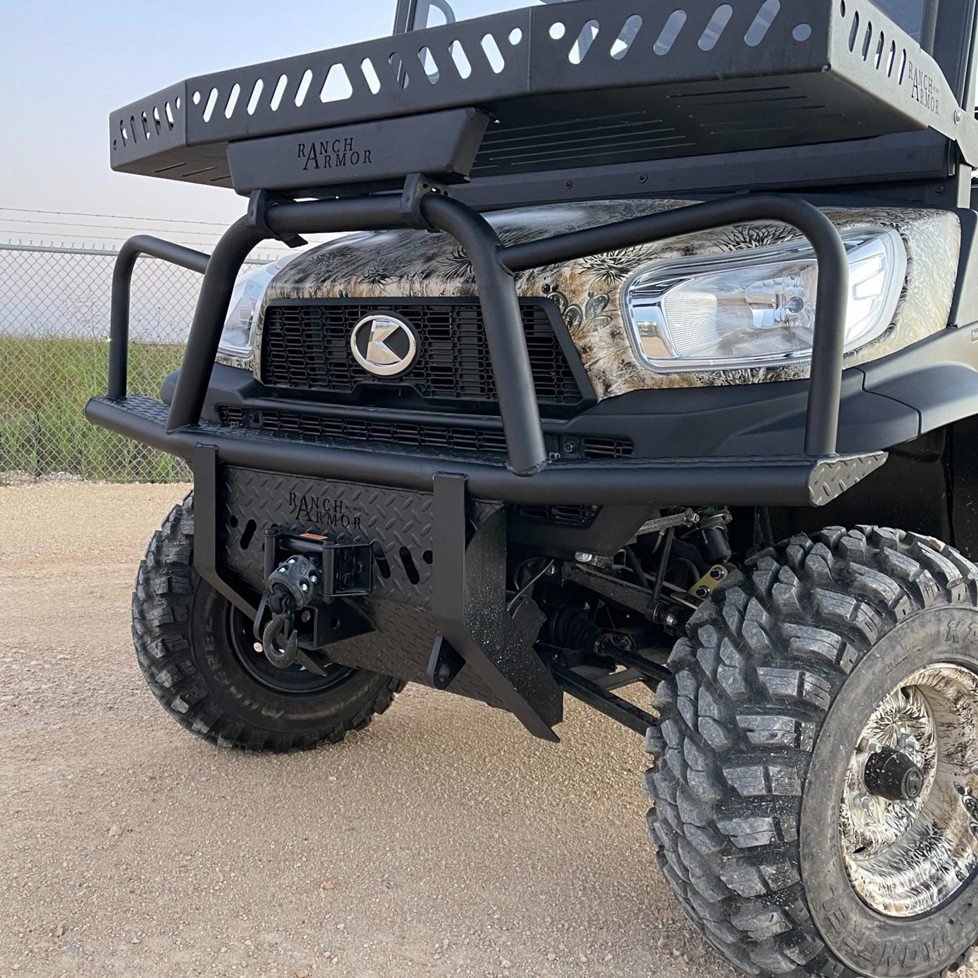 Kubota Rtv X1140 Ranch Armor Rear Bumper Ranch Armor Utv
