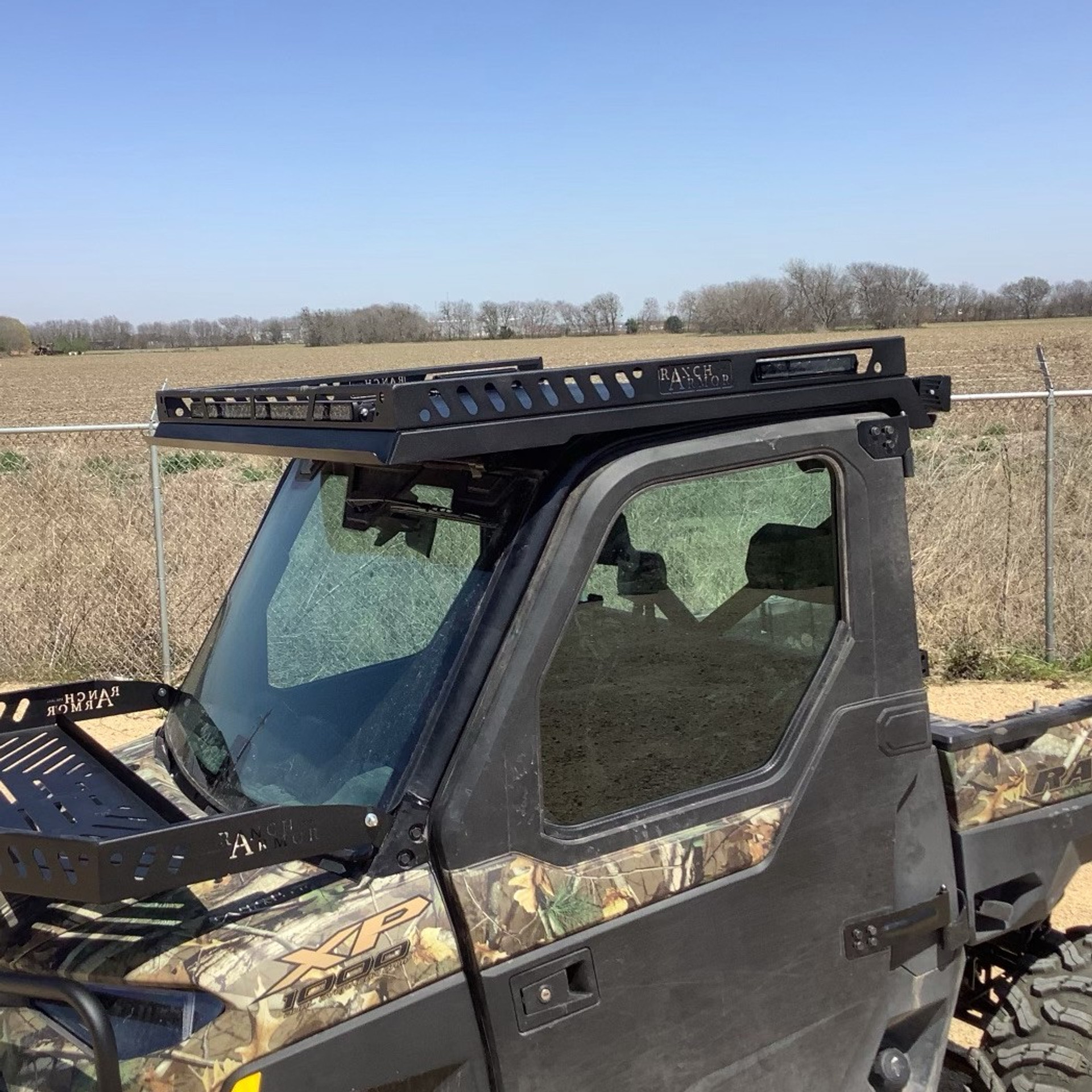 Polaris Ranger Crew Northstarhvac Metal Top Ranch Armor Utv