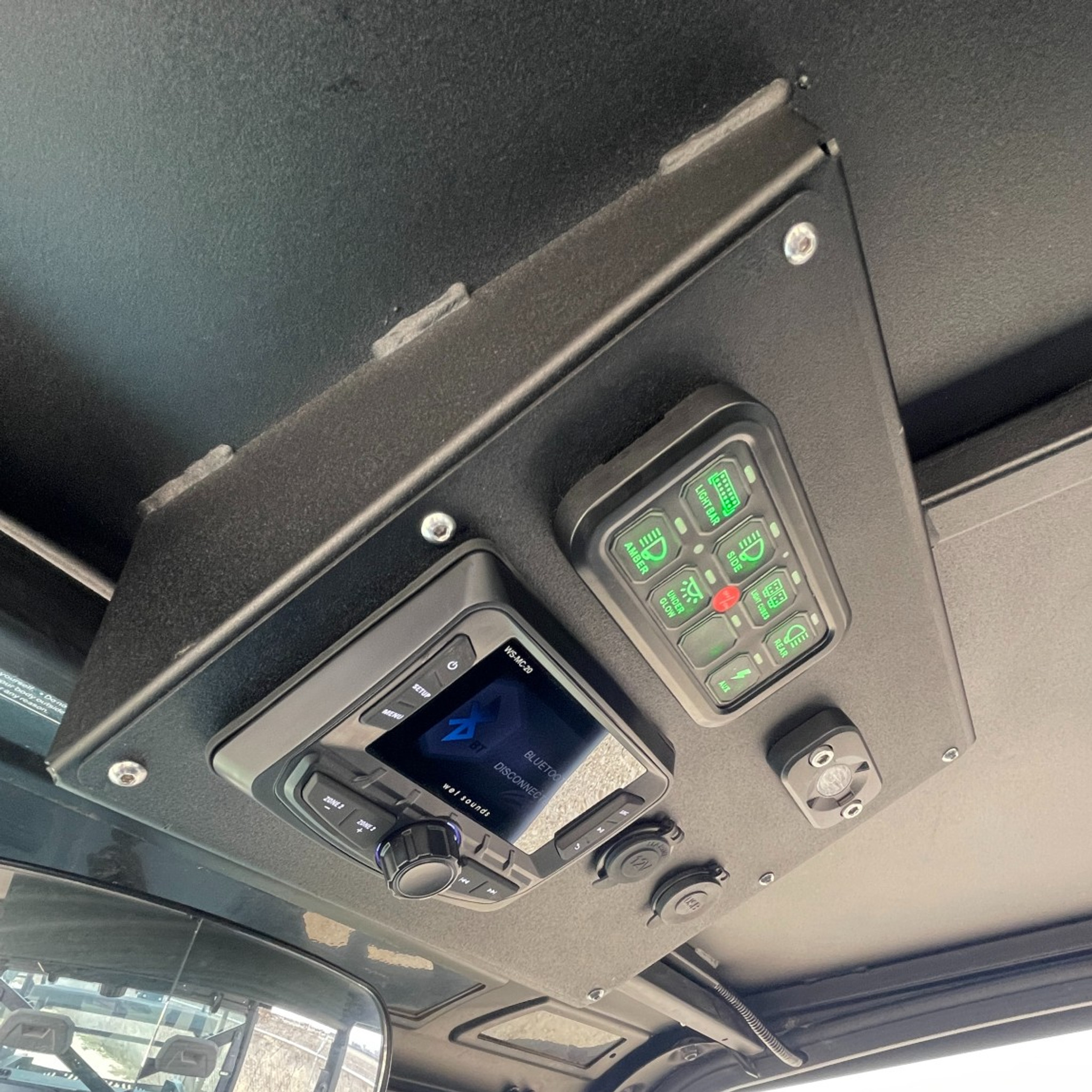 Polaris Ranger Crew Metal Top Roof Rack By Ranch Armor