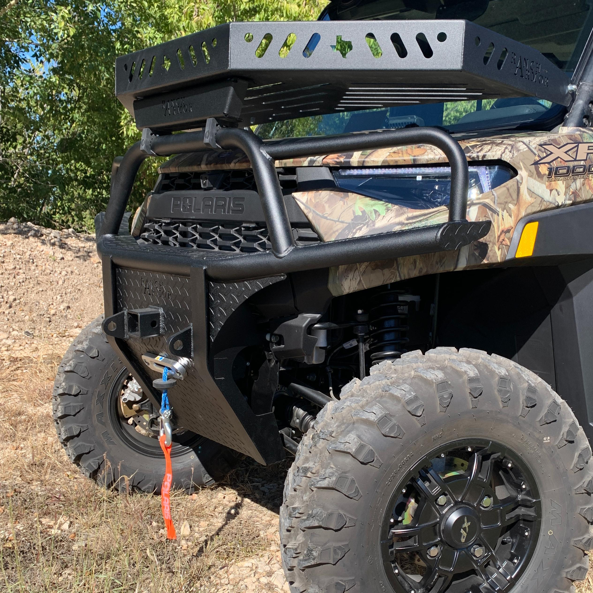 Polaris Ranger Front Bumper And Replacement Grill Guard For 1000