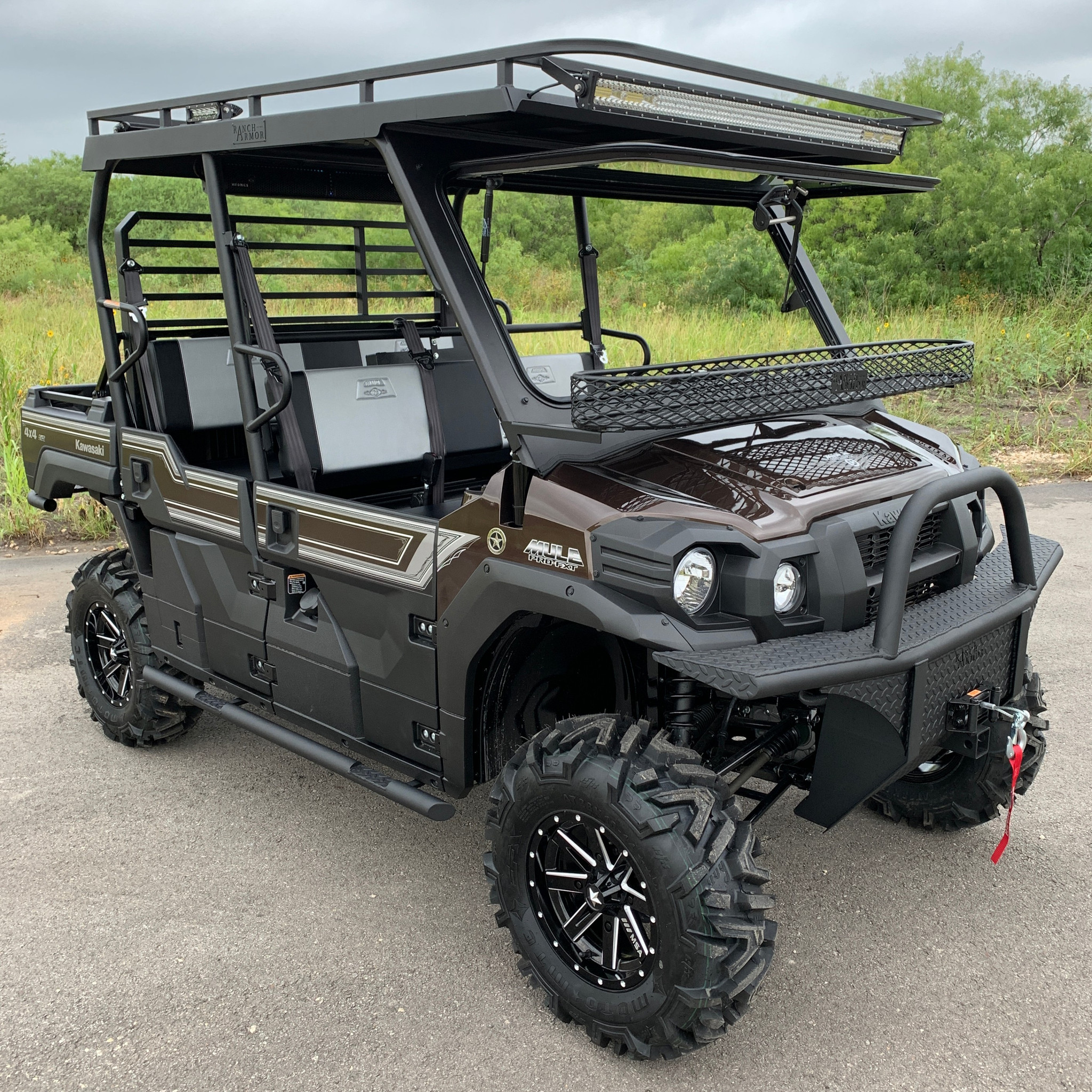 Sold 2019 Kawasaki Mule Pro Fxt Ranch Armor Project Lou