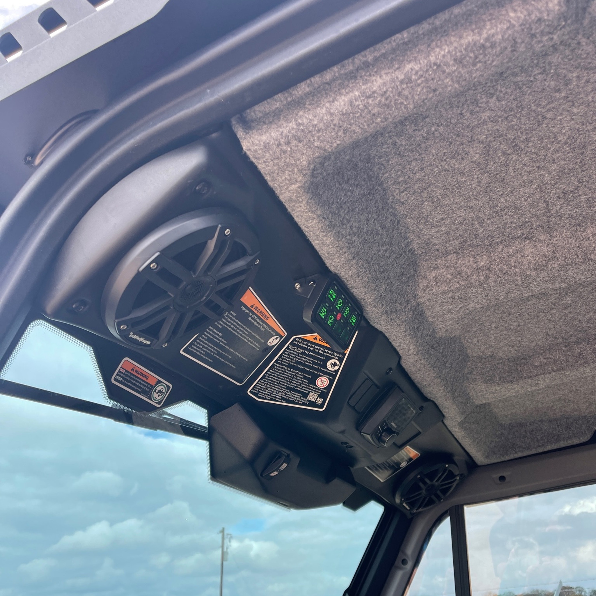 Can Am Defender Limited Metal Top Roof Rack By Ranch Armor