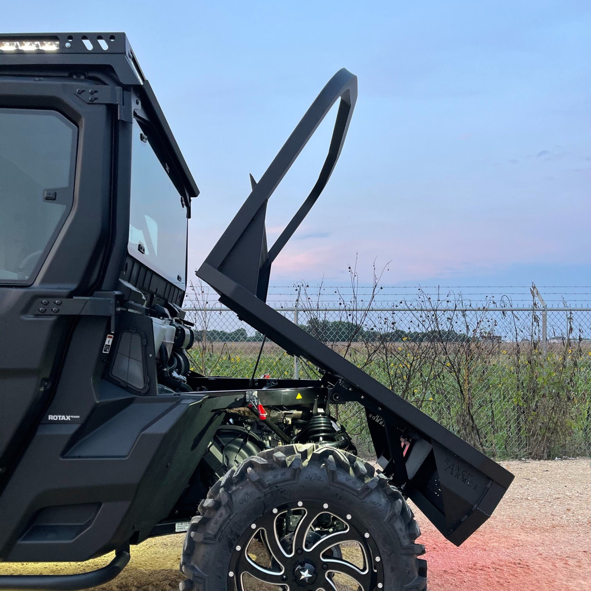 The First Production Can Am Defender Flatbed Is Here By Ranch Armor