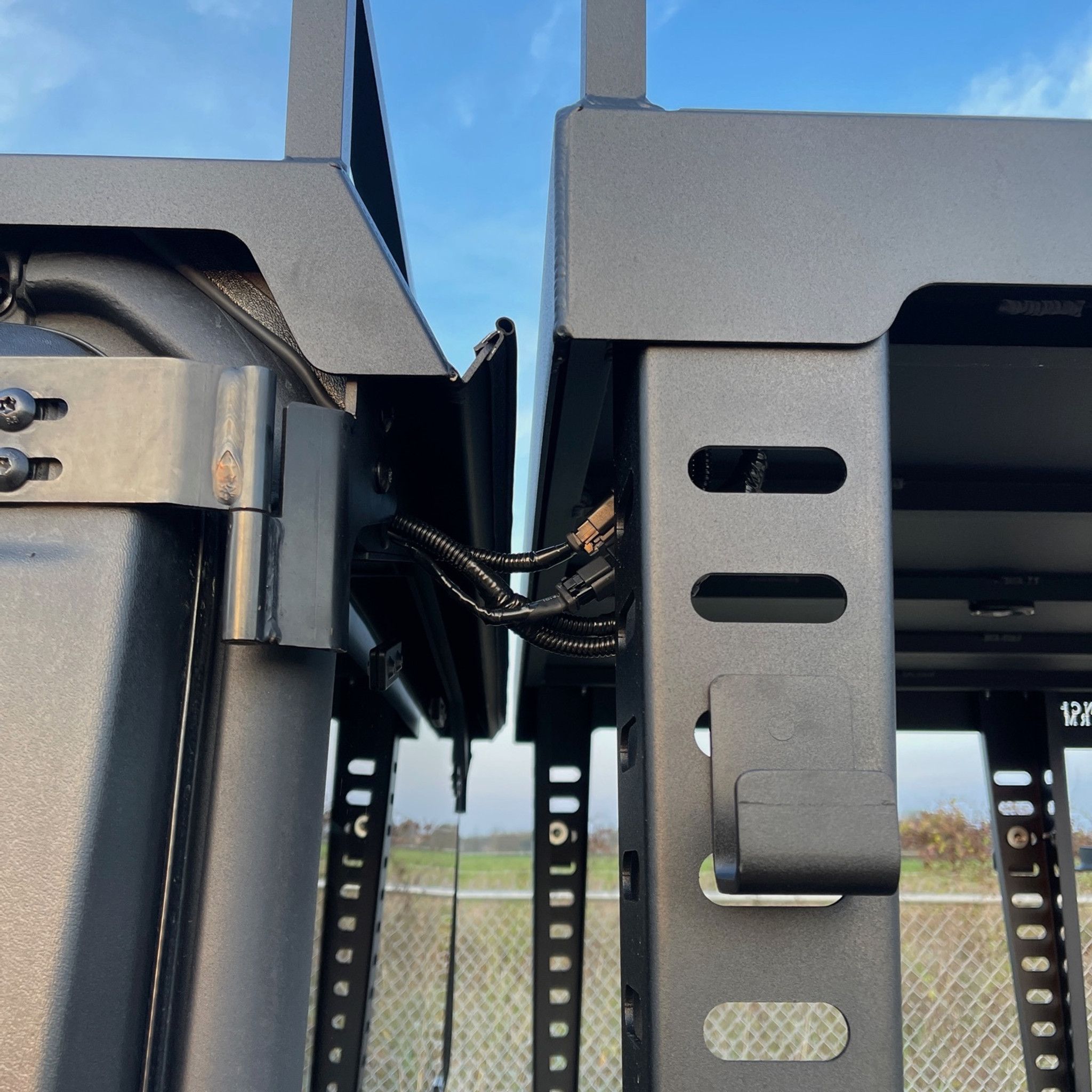 Can Am Defender Rear Raised Bed Rack Ranch Armor Utv