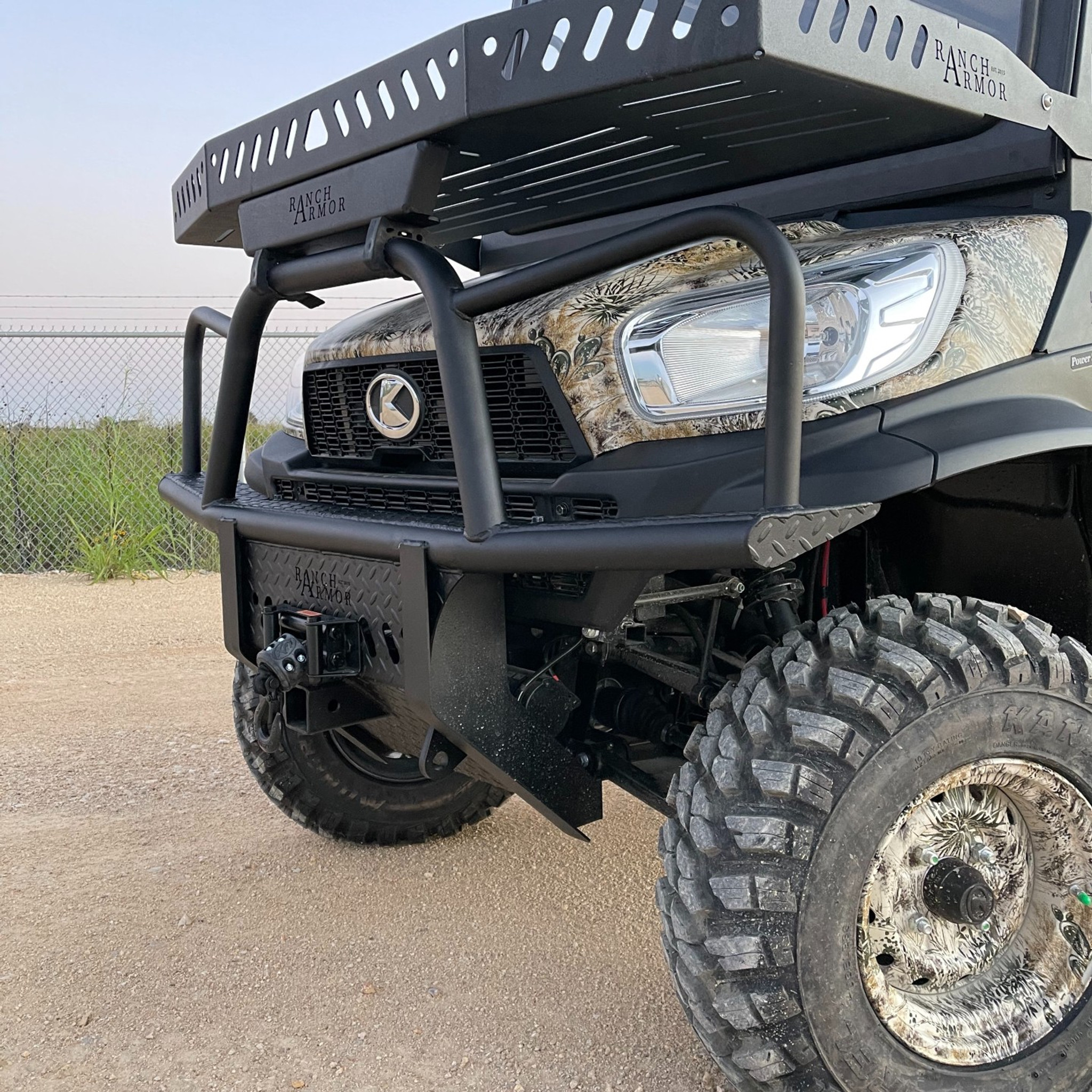 Kubota Rtv X1140 Ranch Armor Front Replacement Bumper Ranch Armor Utv