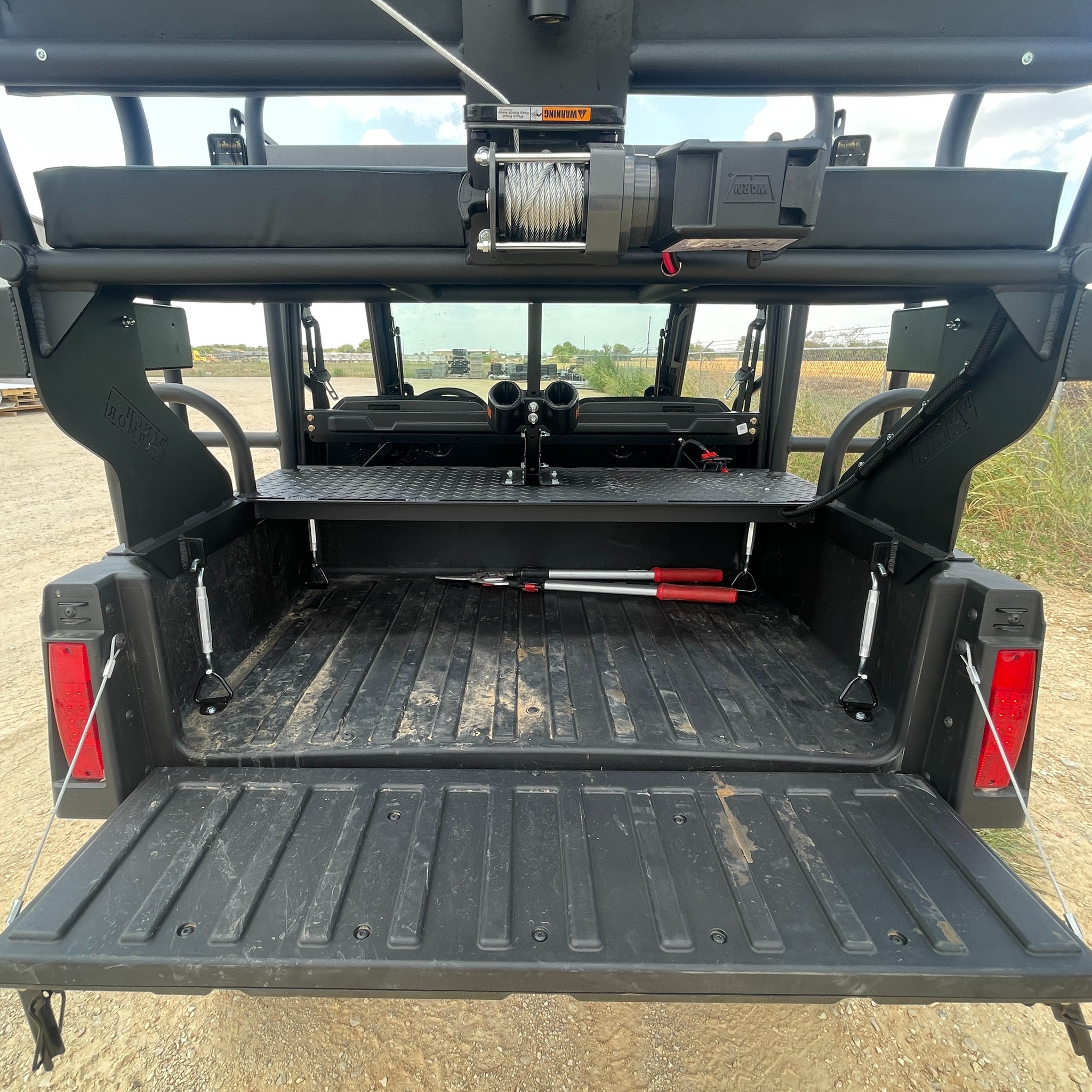Quick Connect Mid Size Polaris Ranger Aluminum High Seat Ranch Armor Utv