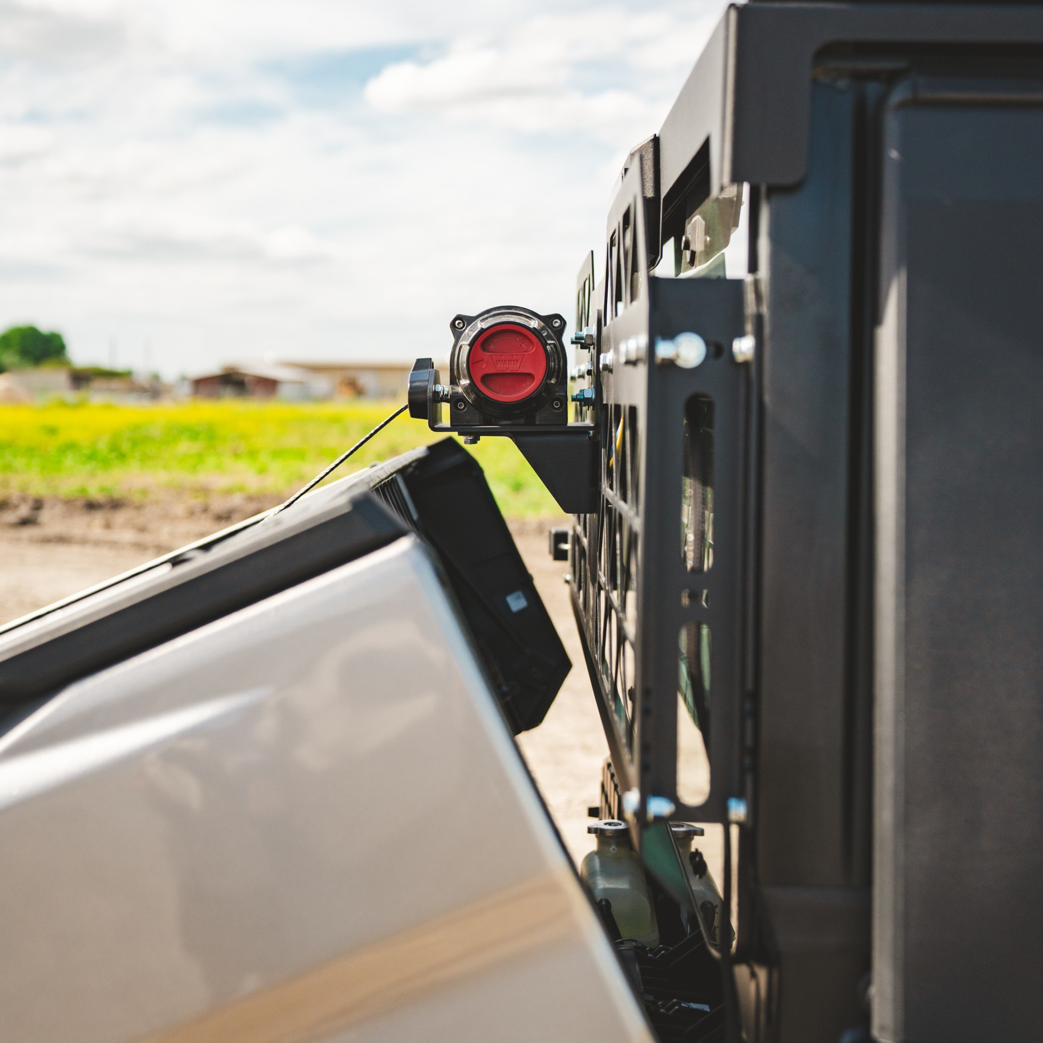 Polaris Ranger 1500 Headache Rack With Optional Winch