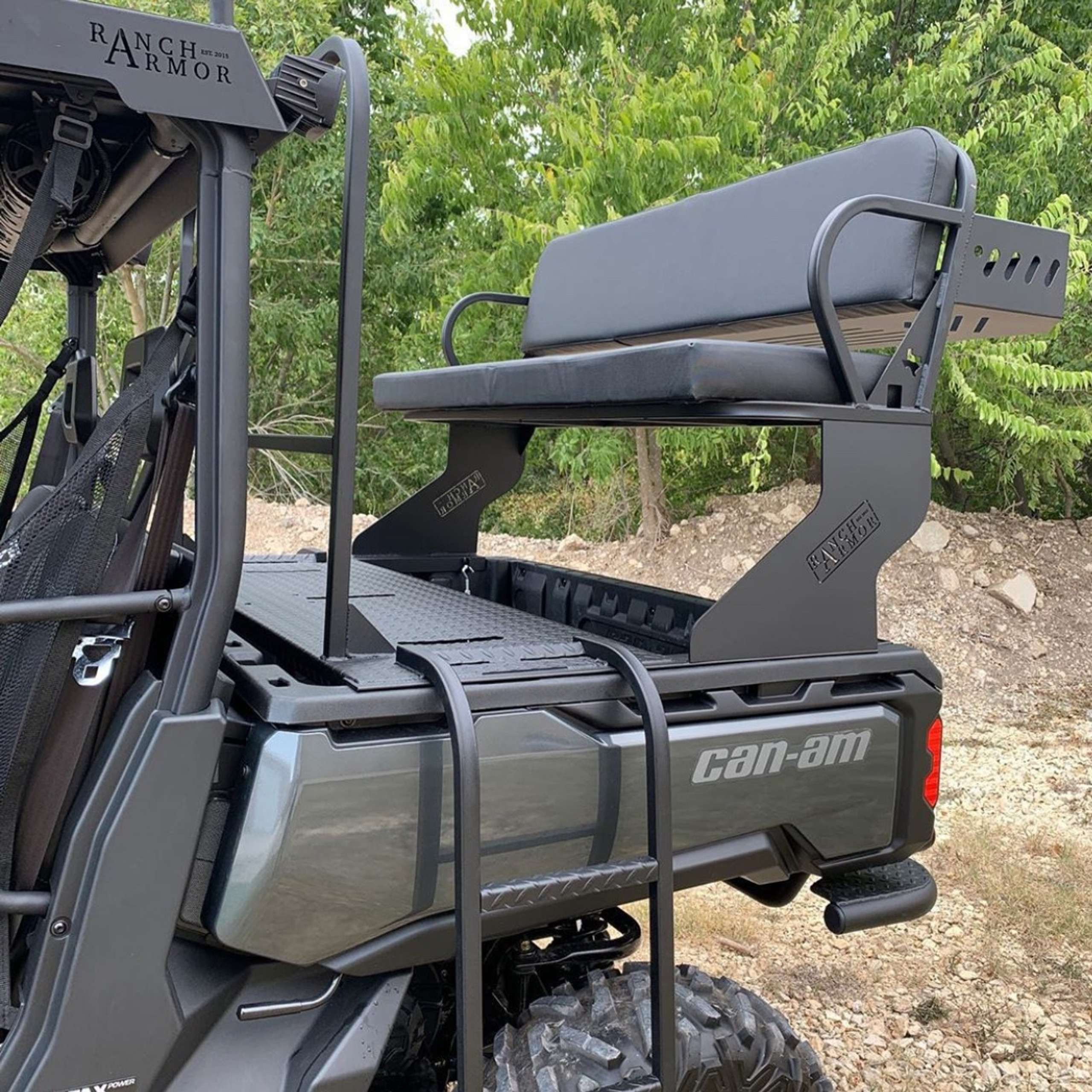 Can Am Defender Quick Connect High Seat Ranch Armor Utv