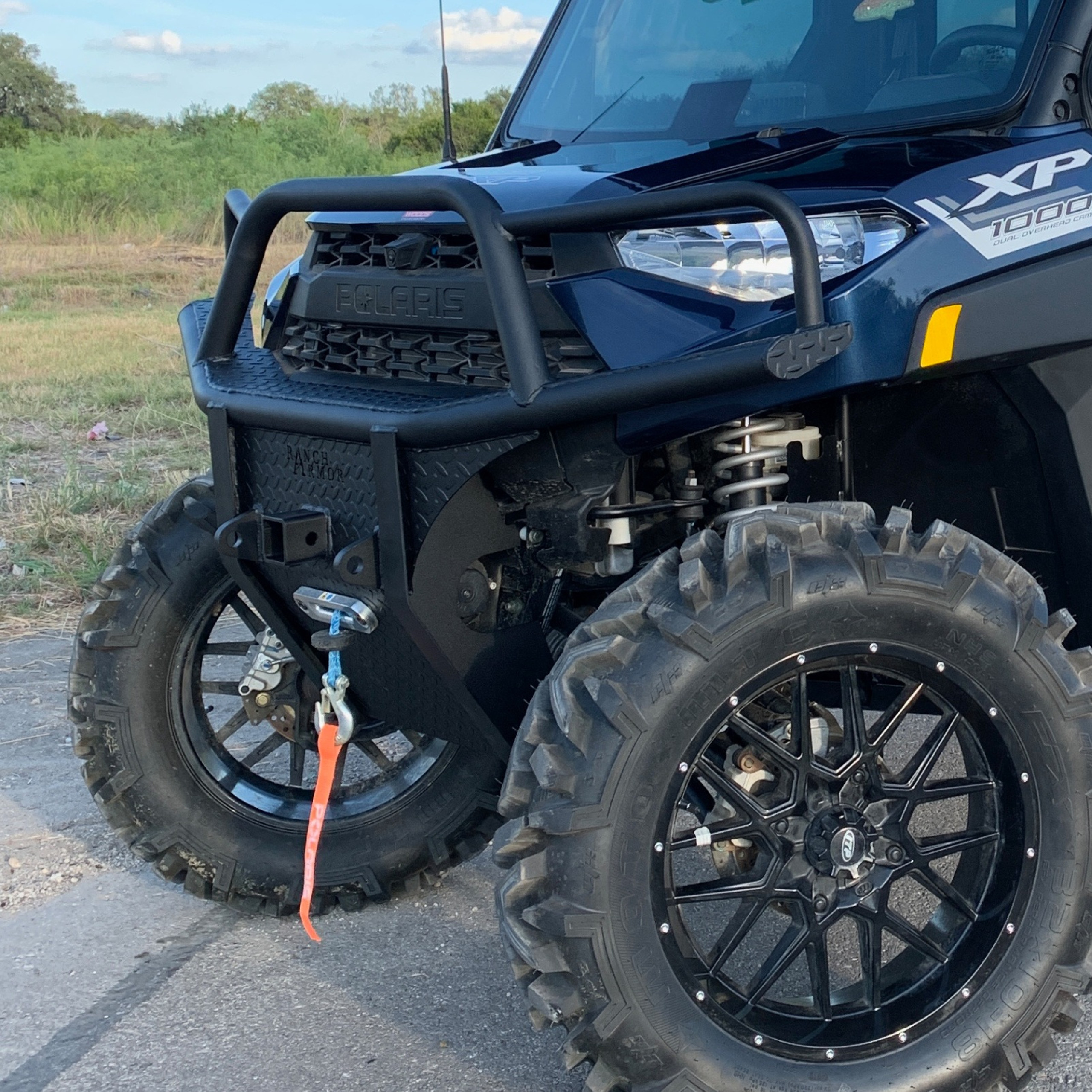 Polaris Ranger Front Bumper And Replacement Grill Guard For 1000
