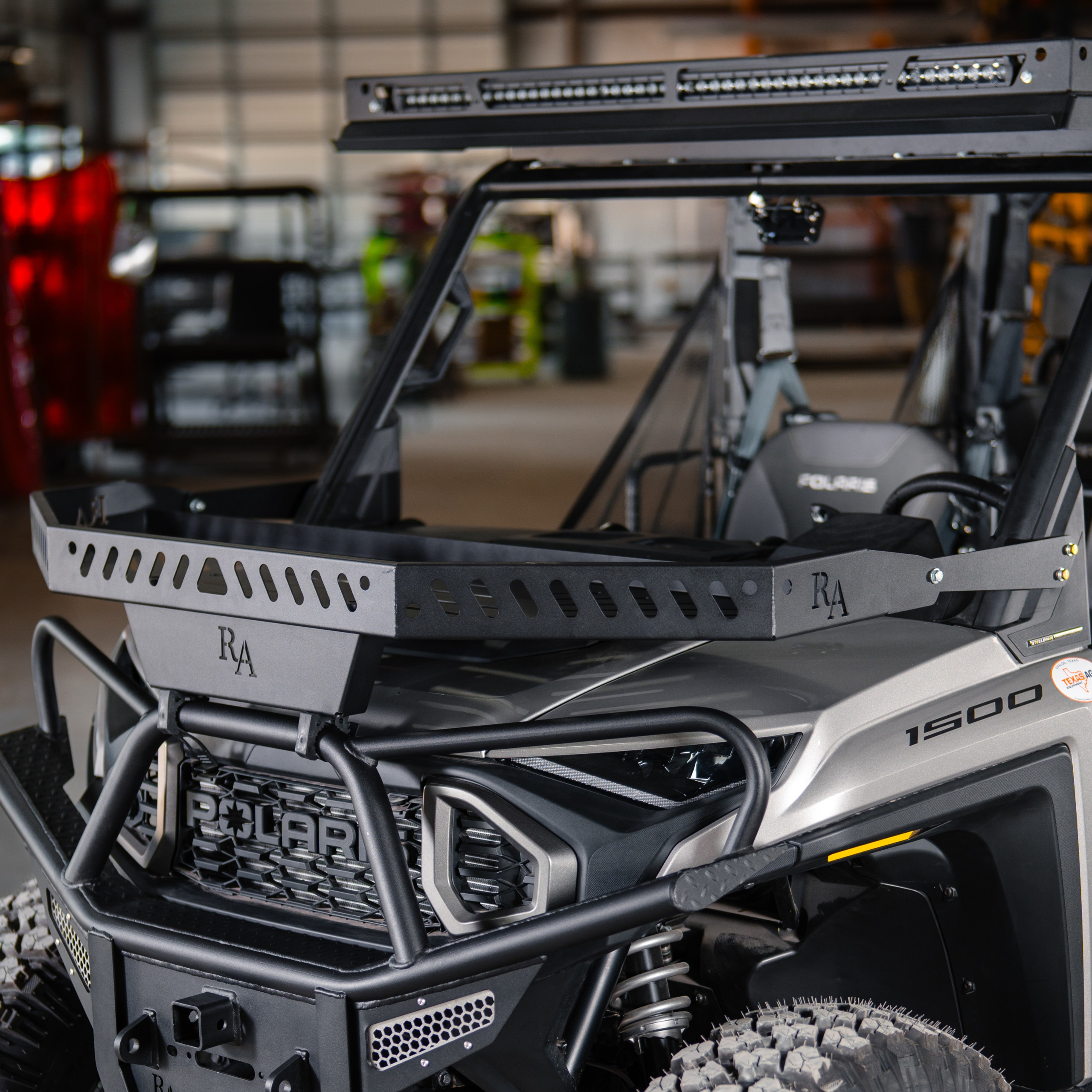 Polaris Ranger 1500 Headache Rack With Optional Winch