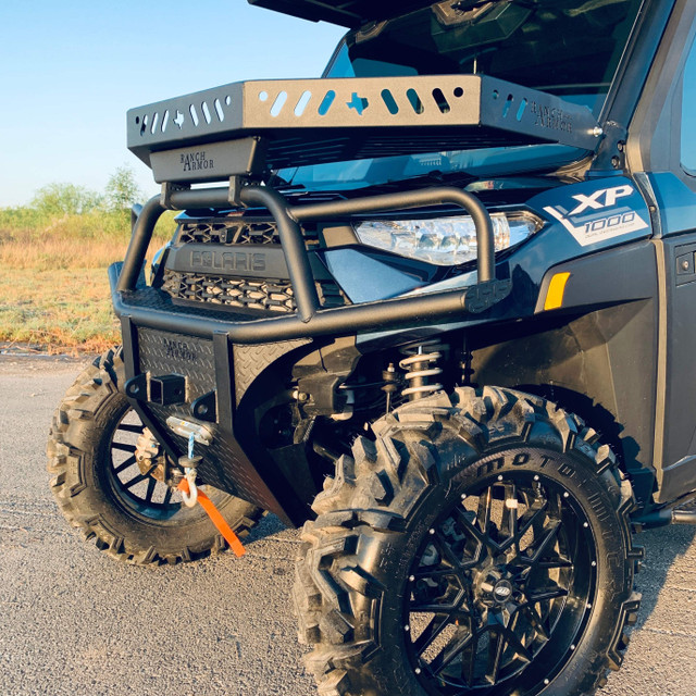 Polaris Ranger Front Bumper And Replacement Grill Guard For 1000