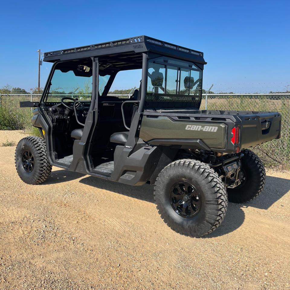 Can Am Defender Max Crew Metal Roof Rack Tops By Ranch Armor
