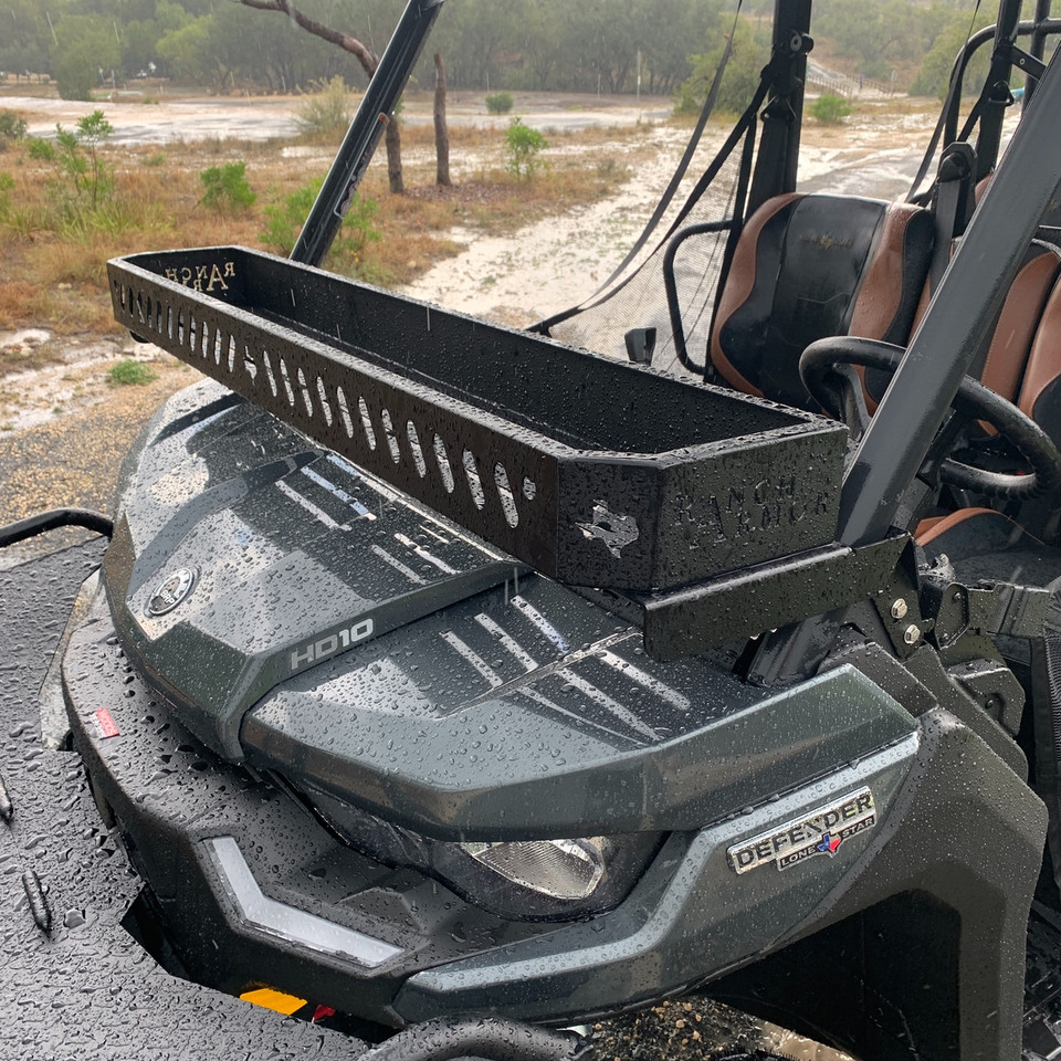 Can Am Defender Ranch Armor Front Roll Bar Basket Rack Ranch Armor Utv