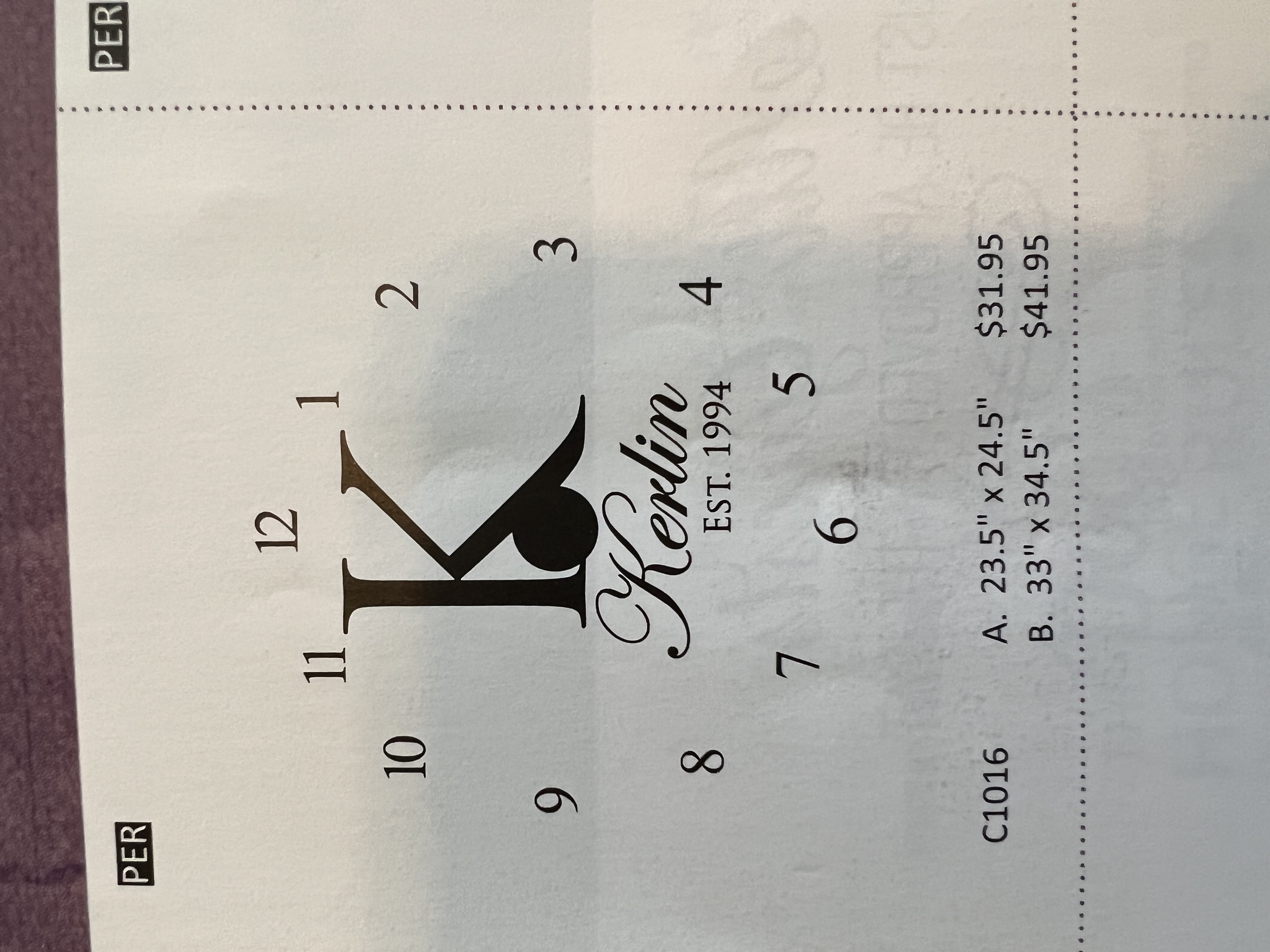 c1016 Clock Design PER - Simply Said