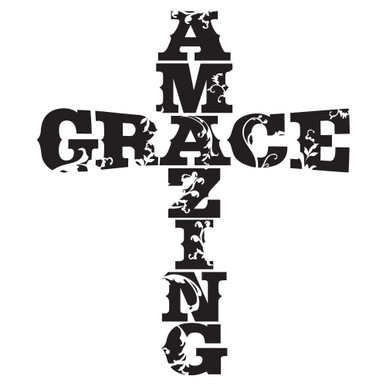 Amazing Grace - Wall Design - Simply Said