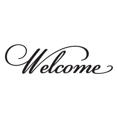 Welcome - Wall Design - Simply Said