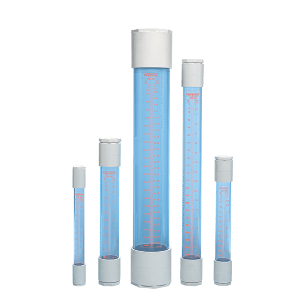 Calibration Columns and Cylinders for Metering Pumps