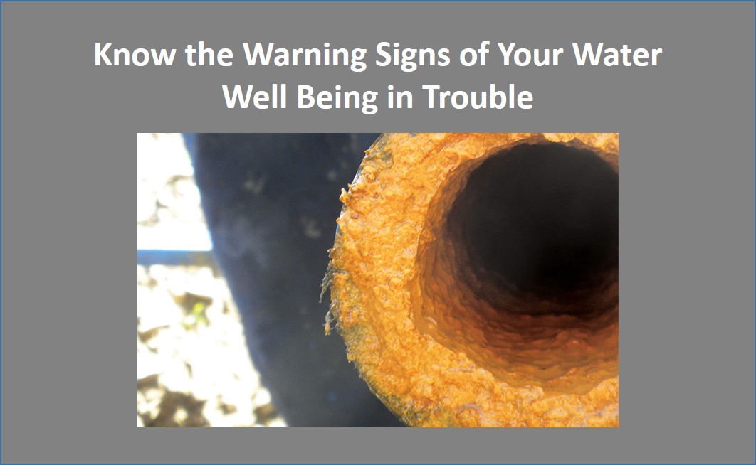 Know the Warning Signs of Your Water Well Being in Trouble - Cannon ...