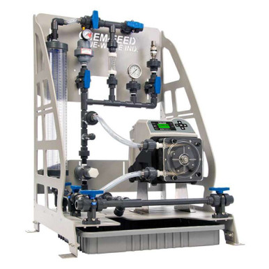 BW CFS-1 CHEM-FEED® Aluminum Simplex Skid System - Cannon Water Technology