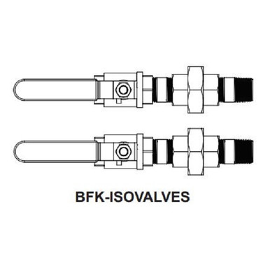 Advantage Controls 3/4” Brass Isolation Valve - Cannon Water Technology
