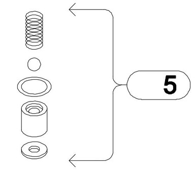 37349 LMI Check Valve Kit | Cannon Water Technology