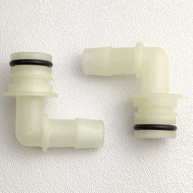 Knight Equipment Suction/Discharge fitting Viton, Elbow 1/2" Package of ...