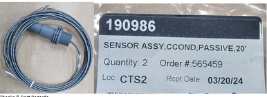 190986 Walchem Electrode, conductivity, cooling tower, graphite ...