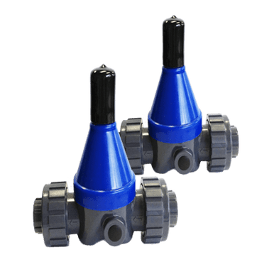 BPR-7-PVC-UE Walchem BP/PR VALVE, PVC/EDPM/PTFE, 3/4" UNION (NPT/SOC ...