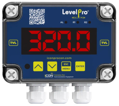 ICON TVL Tank Level Display & Controller - Cannon Water Technology
