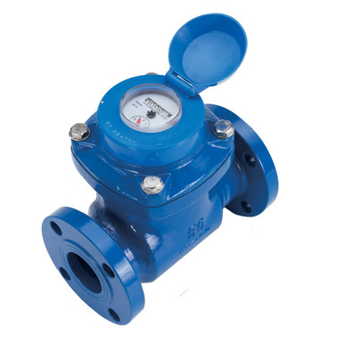 WJ Cast Iron In-Line Turbine Meter - Cannon Water Technology