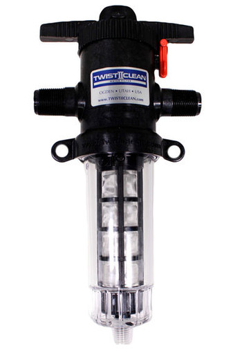 TwistIIClean 131346 T2C-075-140, 140# Mesh Screen (Black), 105 Micron ...