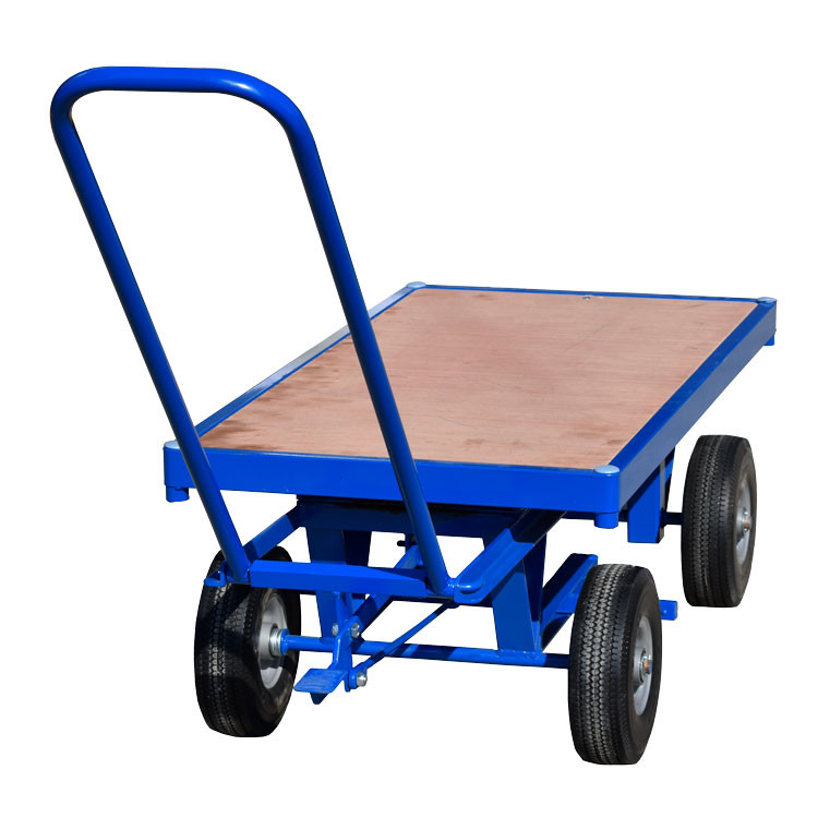 Turntable Trolley with Parking Brake | 1200mm x 600mm - Handle-iT Ltd