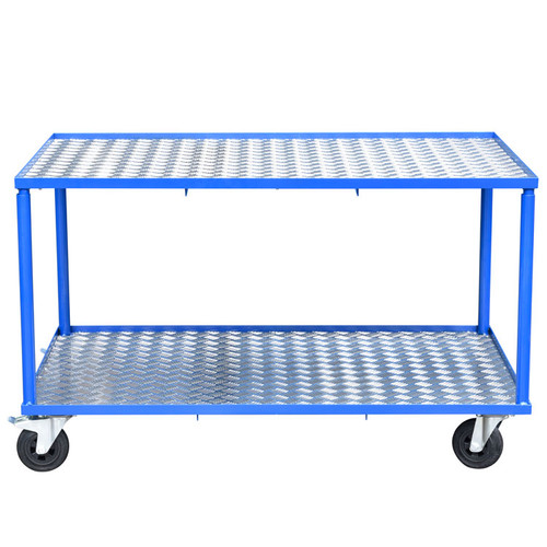 Adjustable Height Table Trolley
