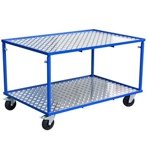 Adjustable Height Table Trolley
