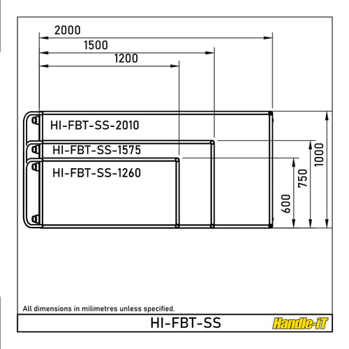 Stainless Steel Platform Trolley