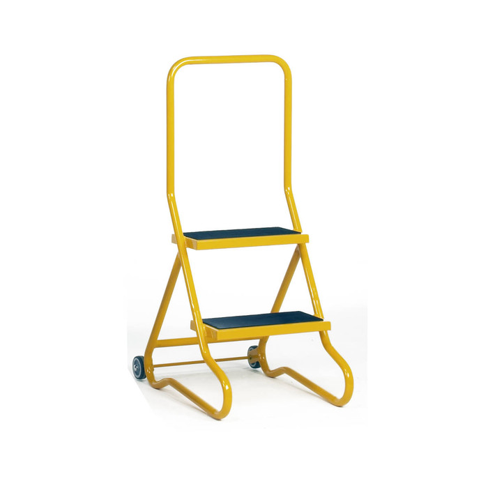 Wheel-Along 2 Tread Mobile Safety Step Ladders