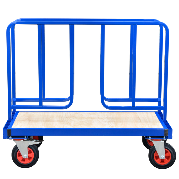 Adjustable Double Sided Trolley with Jailbar Sides - Handle-iT Ltd