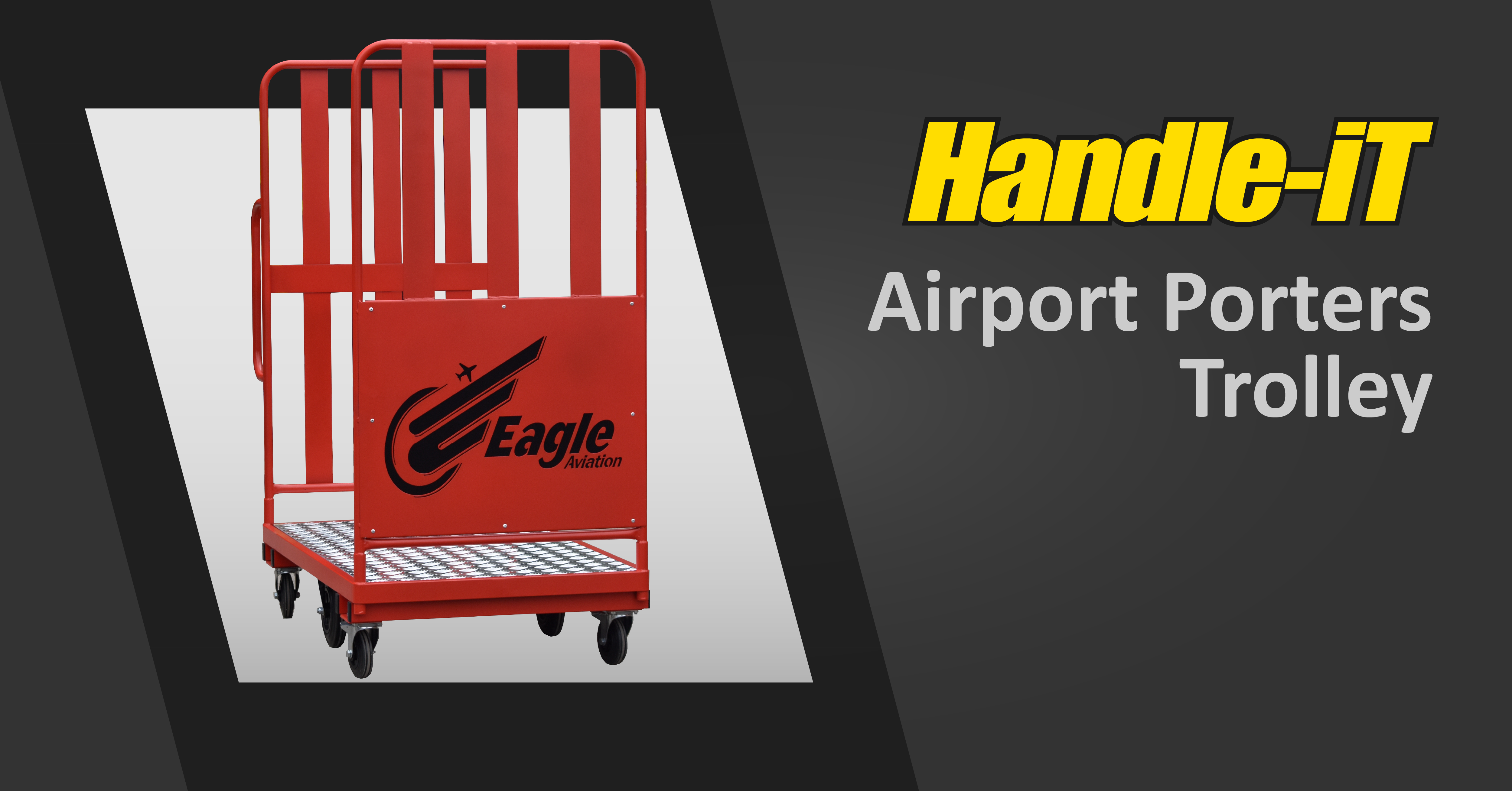 Handle-iT Airport Porters Trolley: A Customisable Solution for your brand.