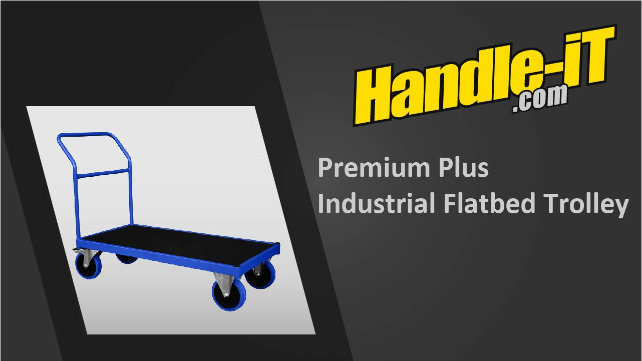 Premium Plus Industrial Flatbed Trolley – Your new Workhorse!