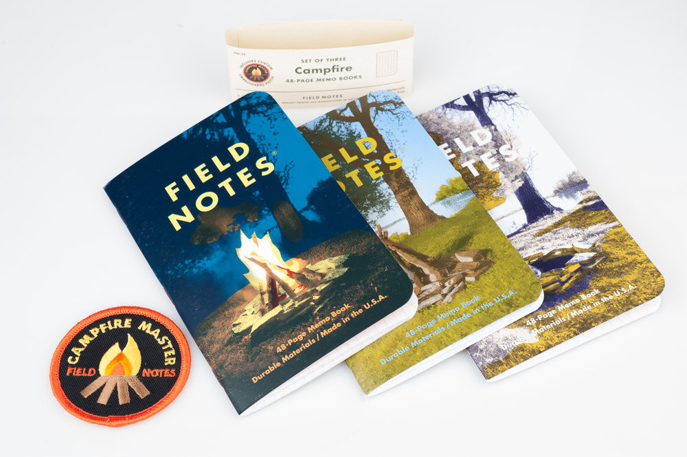 Field Notes - Campfire Set of 3 Notebooks - Town Wharf General Store