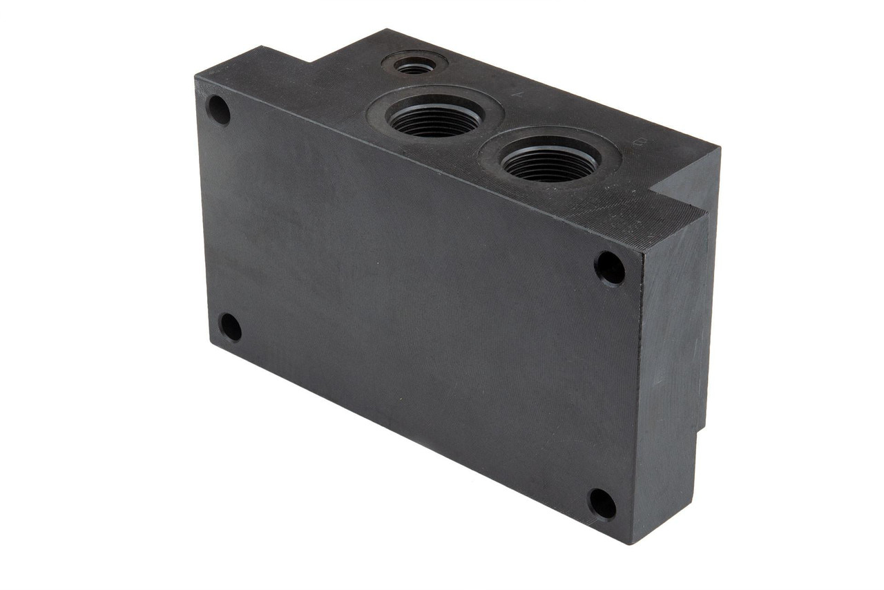 Hyvair D08 Sub-plate, 1 Section, Series or Parallel, SAE 16