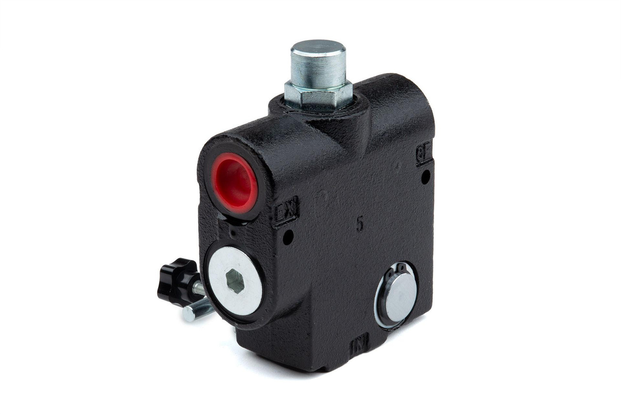 FC Pressure Compensated Flow Control Valve, 0-16 GPM, SAE 10 Side Ports