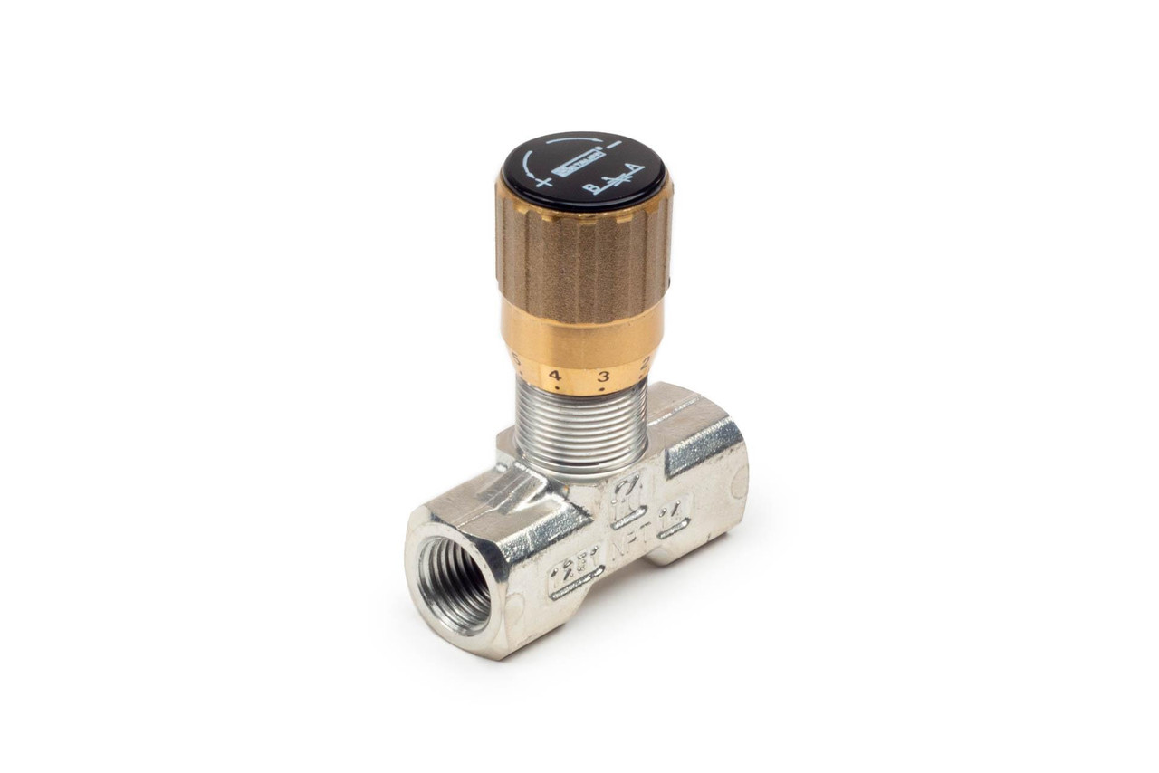 Needle Valve, Nickel Plated, 3000 PSI, 1/4 NPT Port